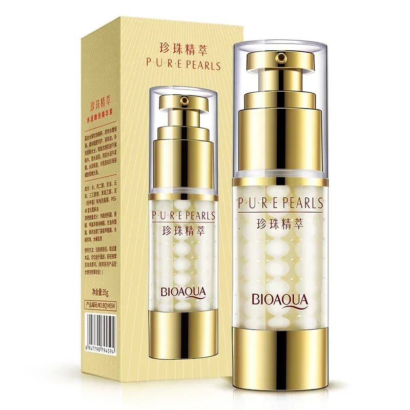 BIOAQUA Hydrolyzed Pearl Essence - Serum Facial Hidratante Premium ...
